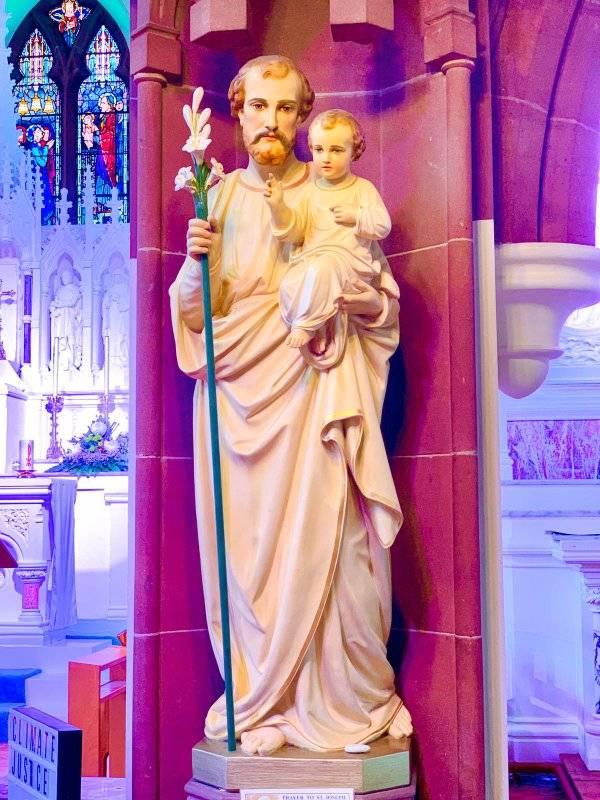 Statue st joes inside – St Joseph's OMI Roman Catholic Church